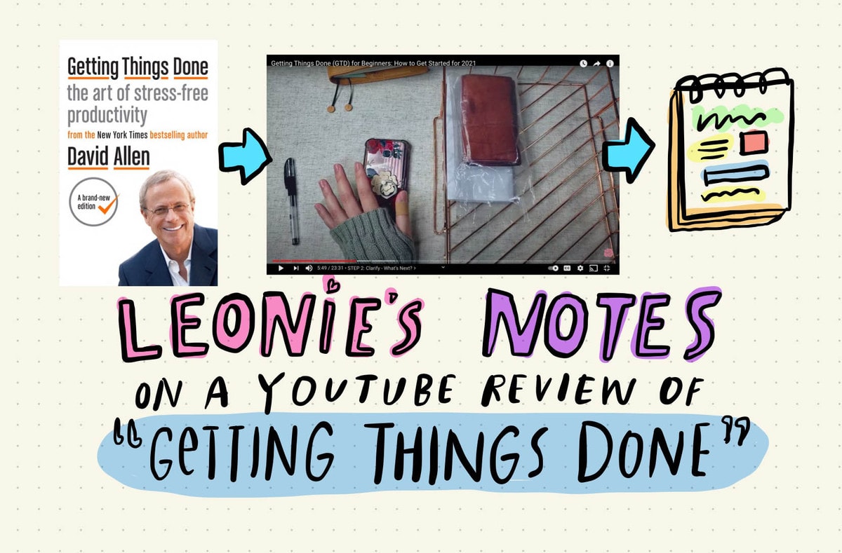 Getting Things Done: Notes - Leonie Dawson | Goals, Marketing ...