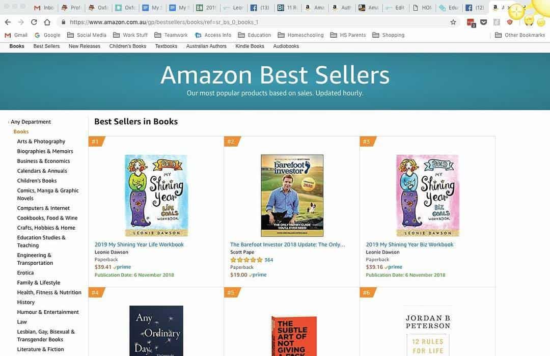 My Year In Review: 2018 - Leonie Dawson | Goals, Marketing + Creativity ...