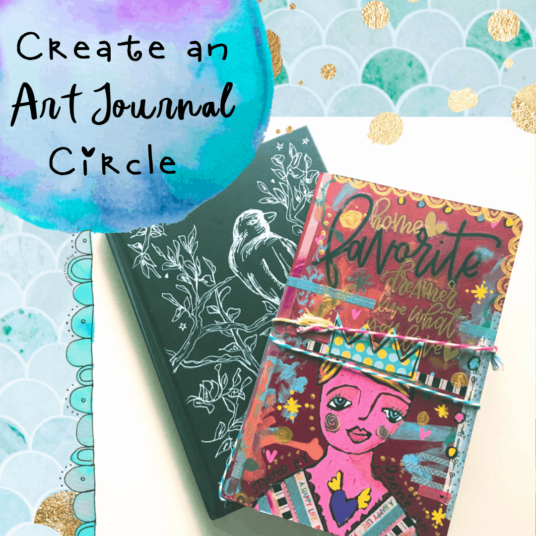 How To Create A Travelling Art Journal Circle - Leonie Dawson | Goals ...