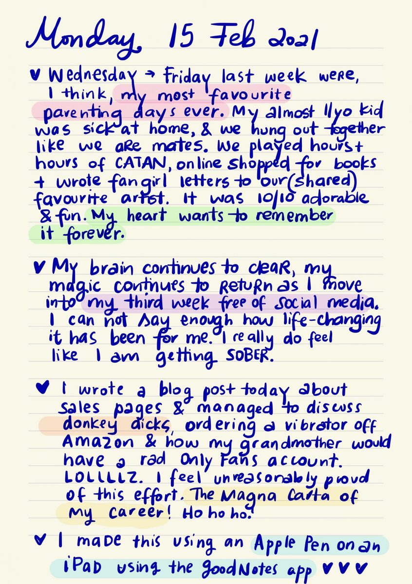 Daily Writing: Favourite Parenting Moments - Leonie Dawson | Goals ...